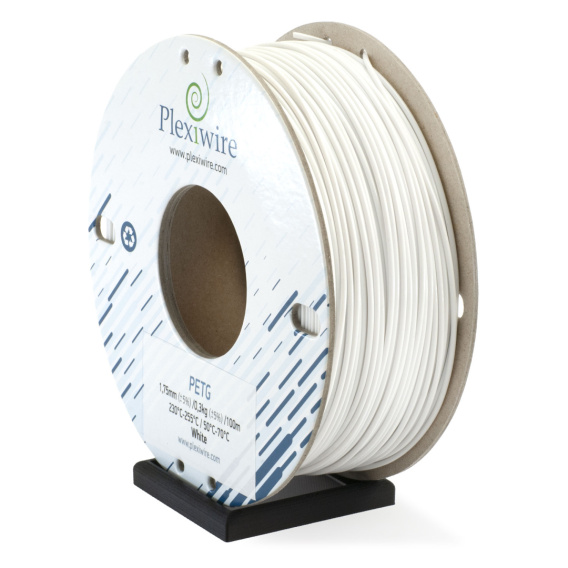 PETG filament Plexiwire 1,75mm Biały 0.3kg/100m | Sklep internetowy Plexiwire